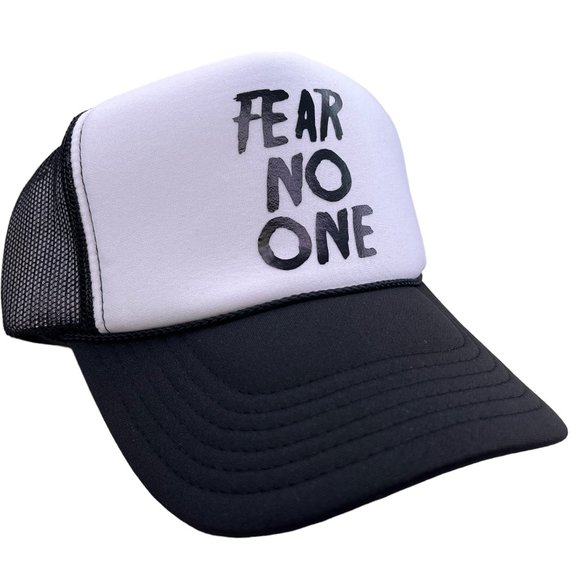 OTTO | Accessories | Vintage Style Fear No One 3th Font Black White ...